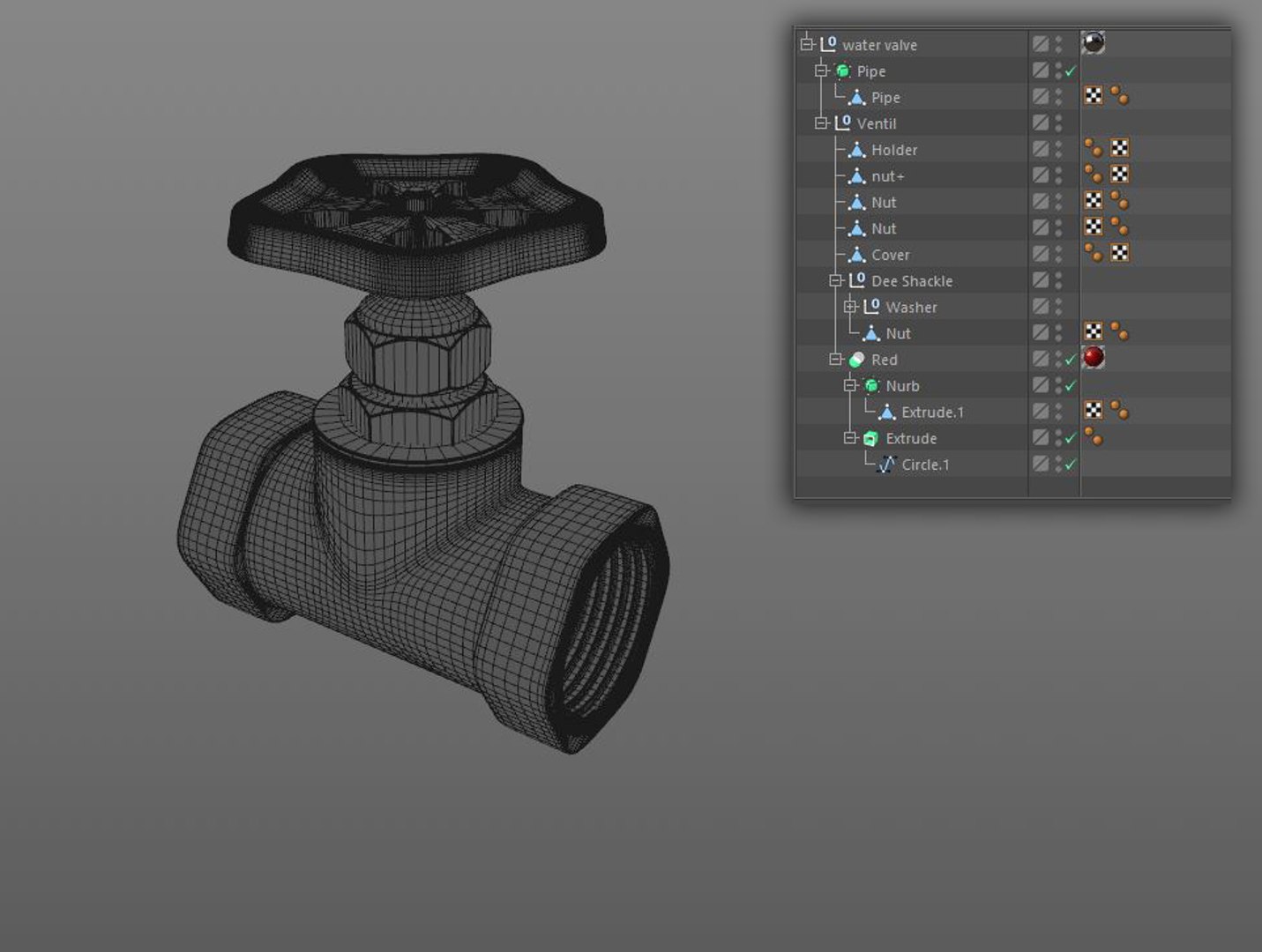 3D Water Valve - TurboSquid 1215156