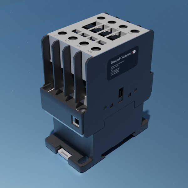 modèle 3D de Contacteur - TurboSquid 1691767