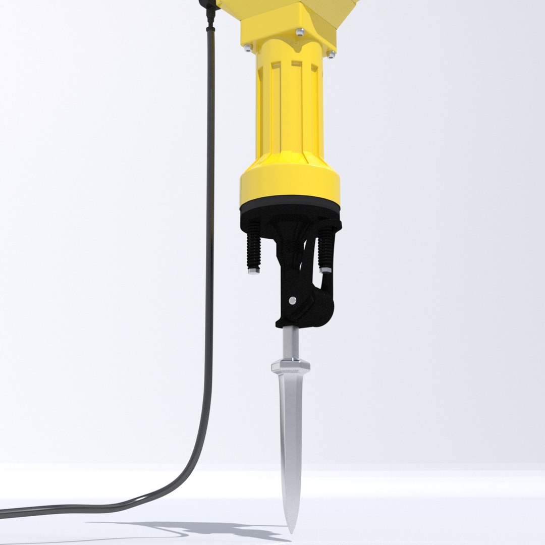Jack Hammer 3d Model