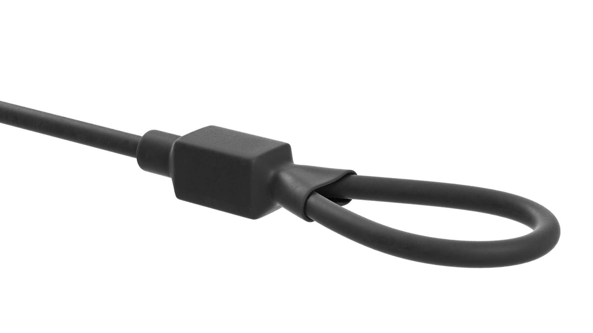 Clothing Security Tag With Cable 3D Model - TurboSquid 1886222