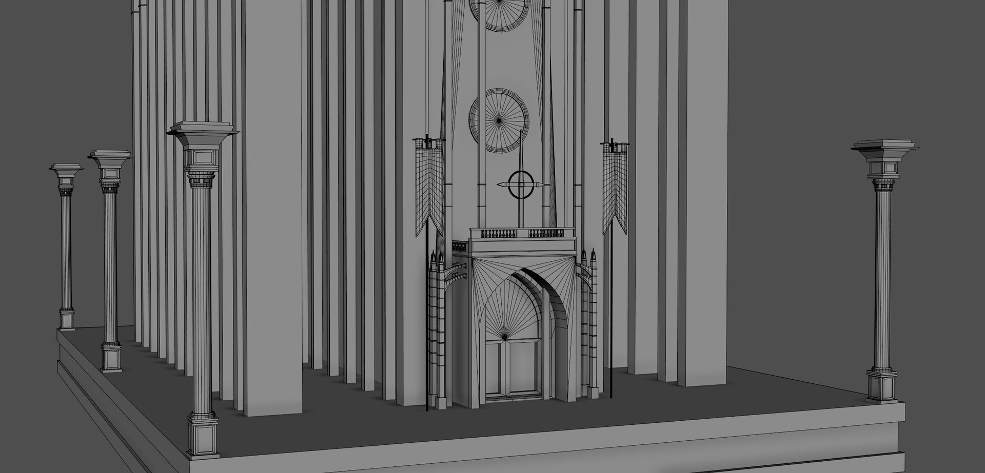 Ancient Tower Castle 3D Model - TurboSquid 2042830