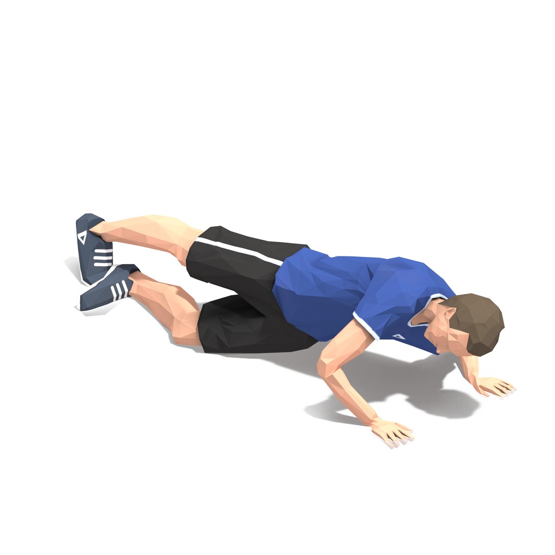 Exercise Man 3D Model - TurboSquid 1706195