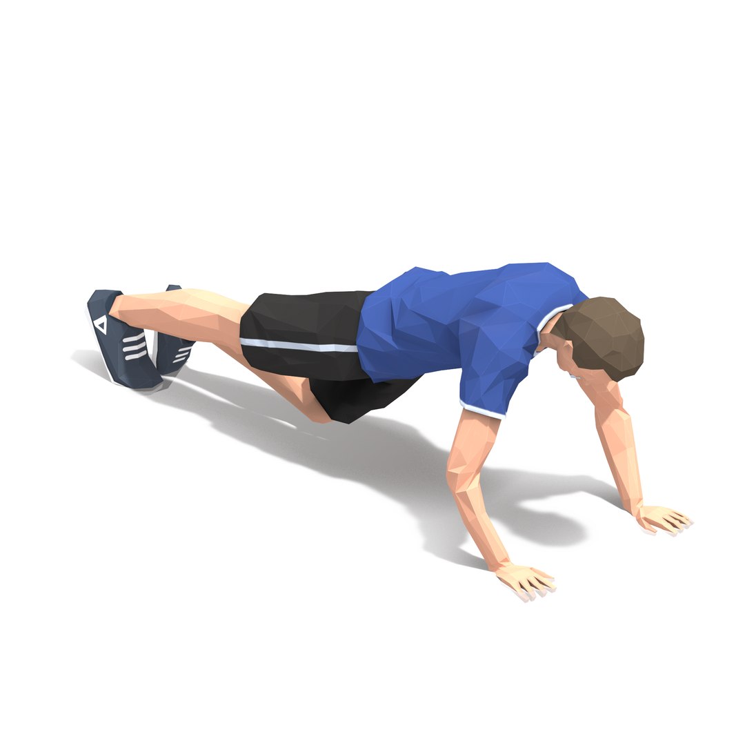 Exercise Man 3D Model - TurboSquid 1706195