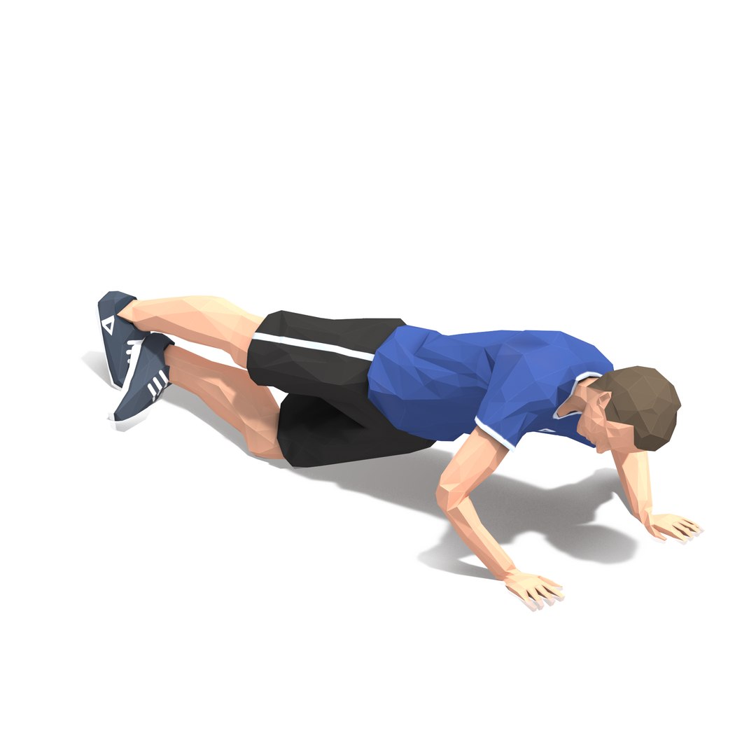 Exercise Man 3D Model - TurboSquid 1706195