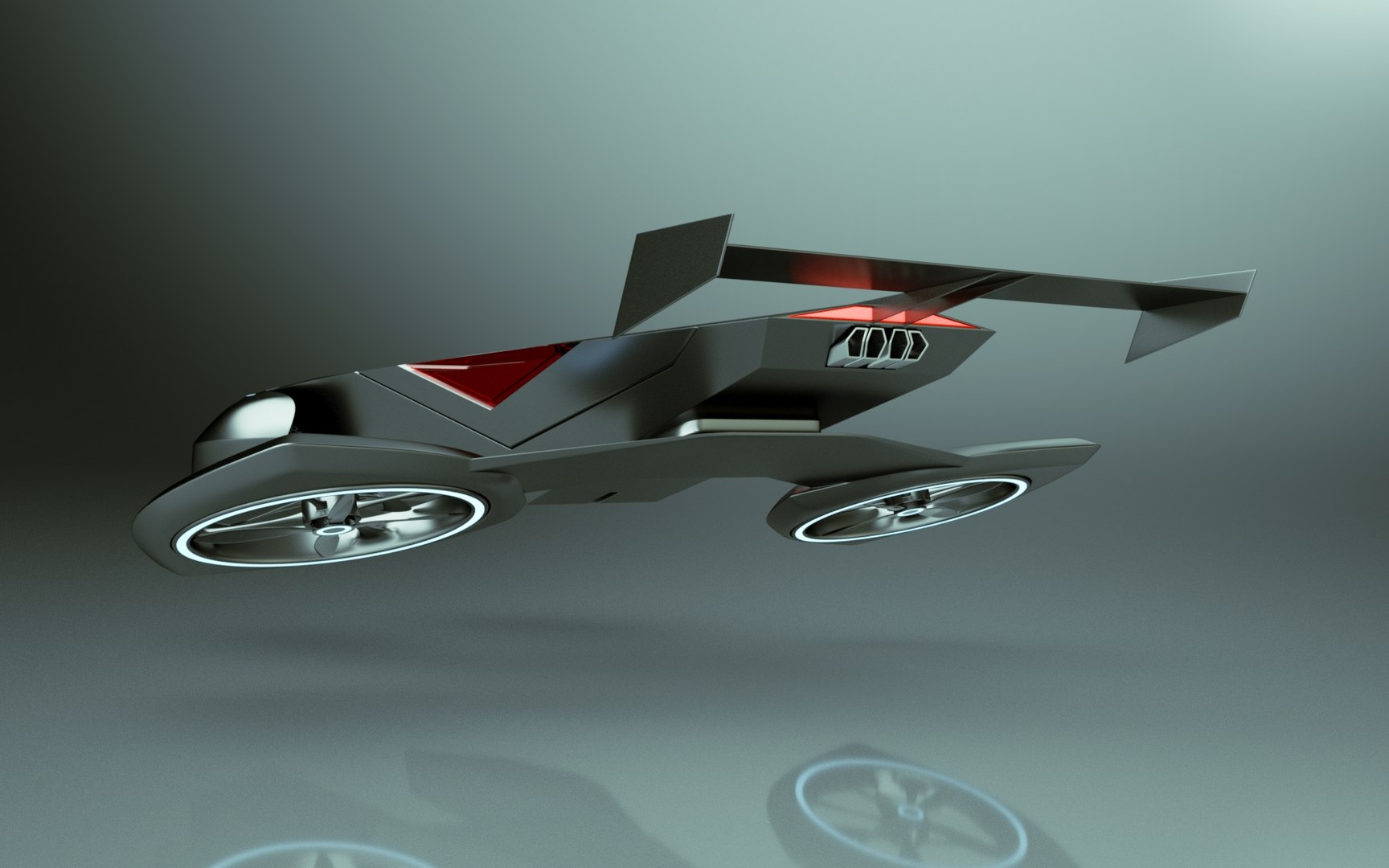 Car Copter 3d Max