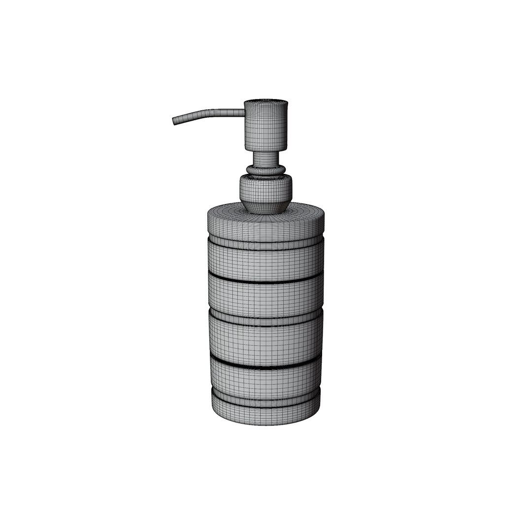 Soap Dispenser 01 3D Model - TurboSquid 2205310