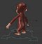 3d Model Monkey Curious George