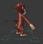 3d Model Monkey Curious George