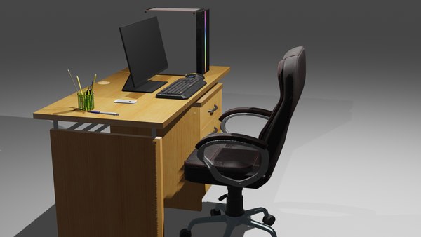 3D computer setup model - TurboSquid 1709456