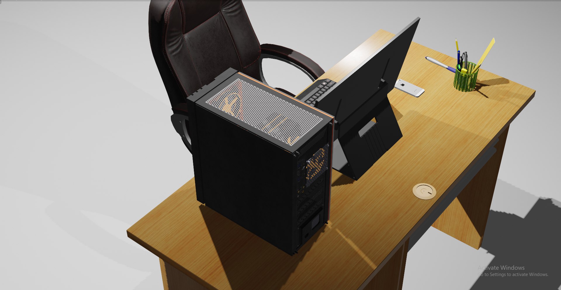 3D Computer Setup Model - TurboSquid 1709456