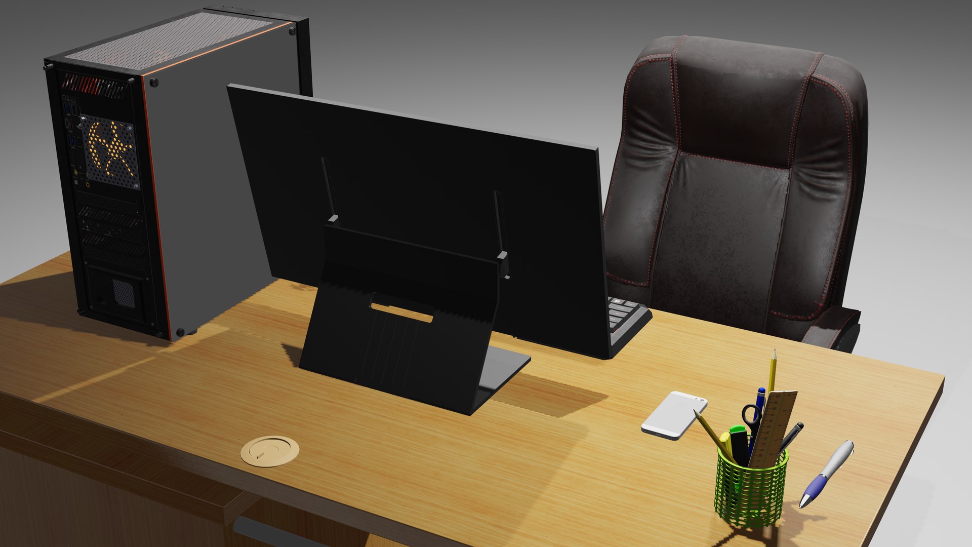 3D Computer Setup Model - TurboSquid 1709456