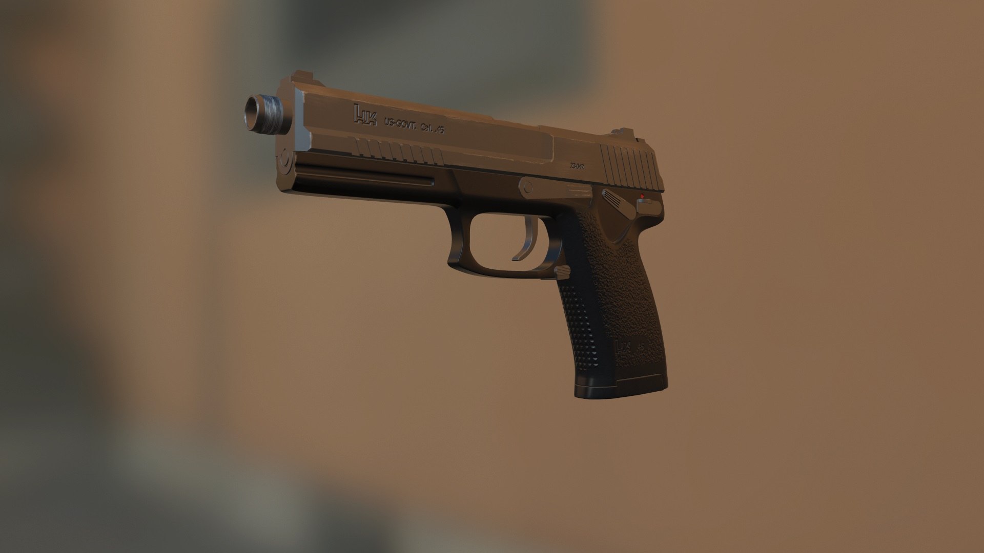 H K Socom 3d Model