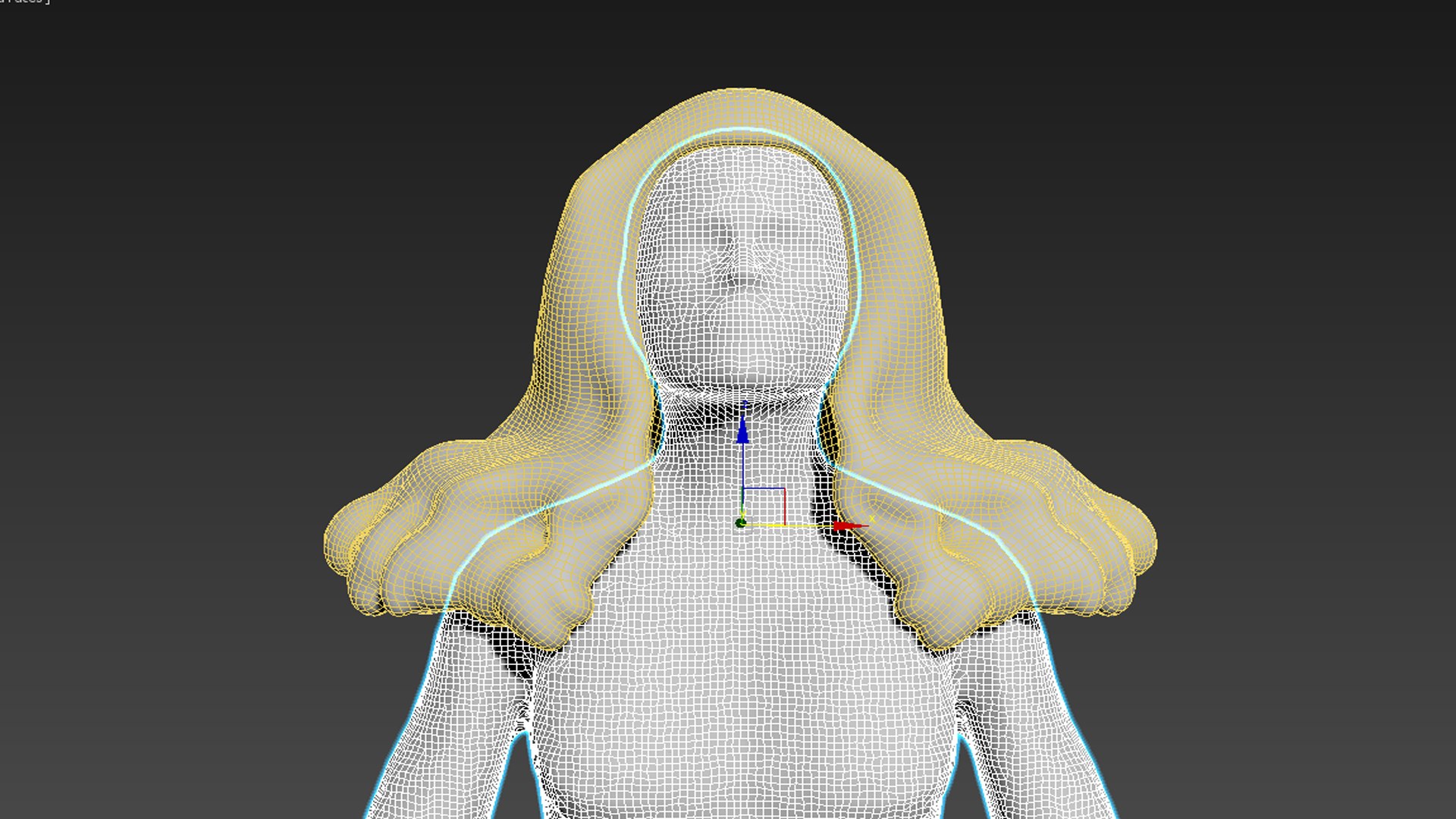 Free 3D Model Woman Hair - TurboSquid 1597384
