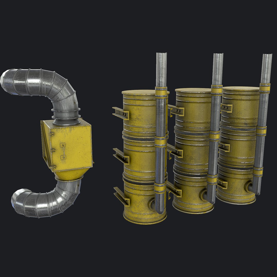 3d Model Air Filter
