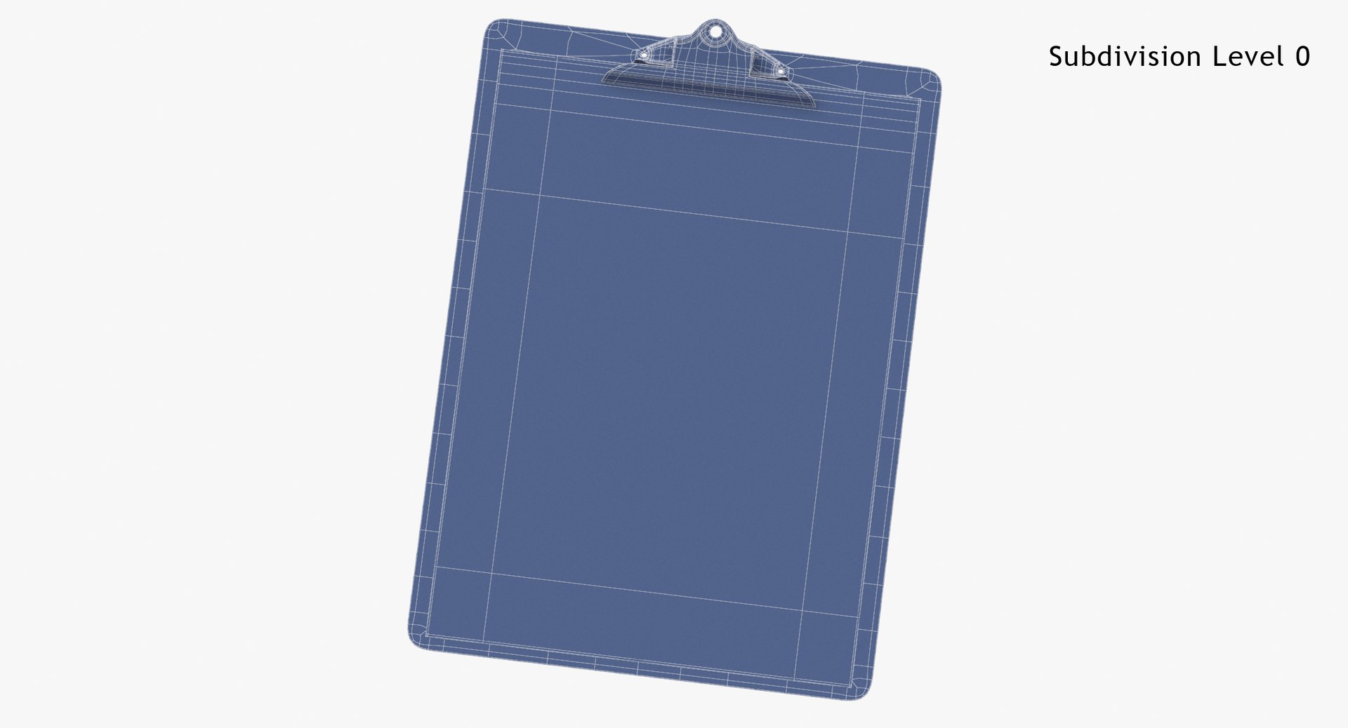 Office Stationary Clipboard Type 02 Different Poses Blank And Generic ...