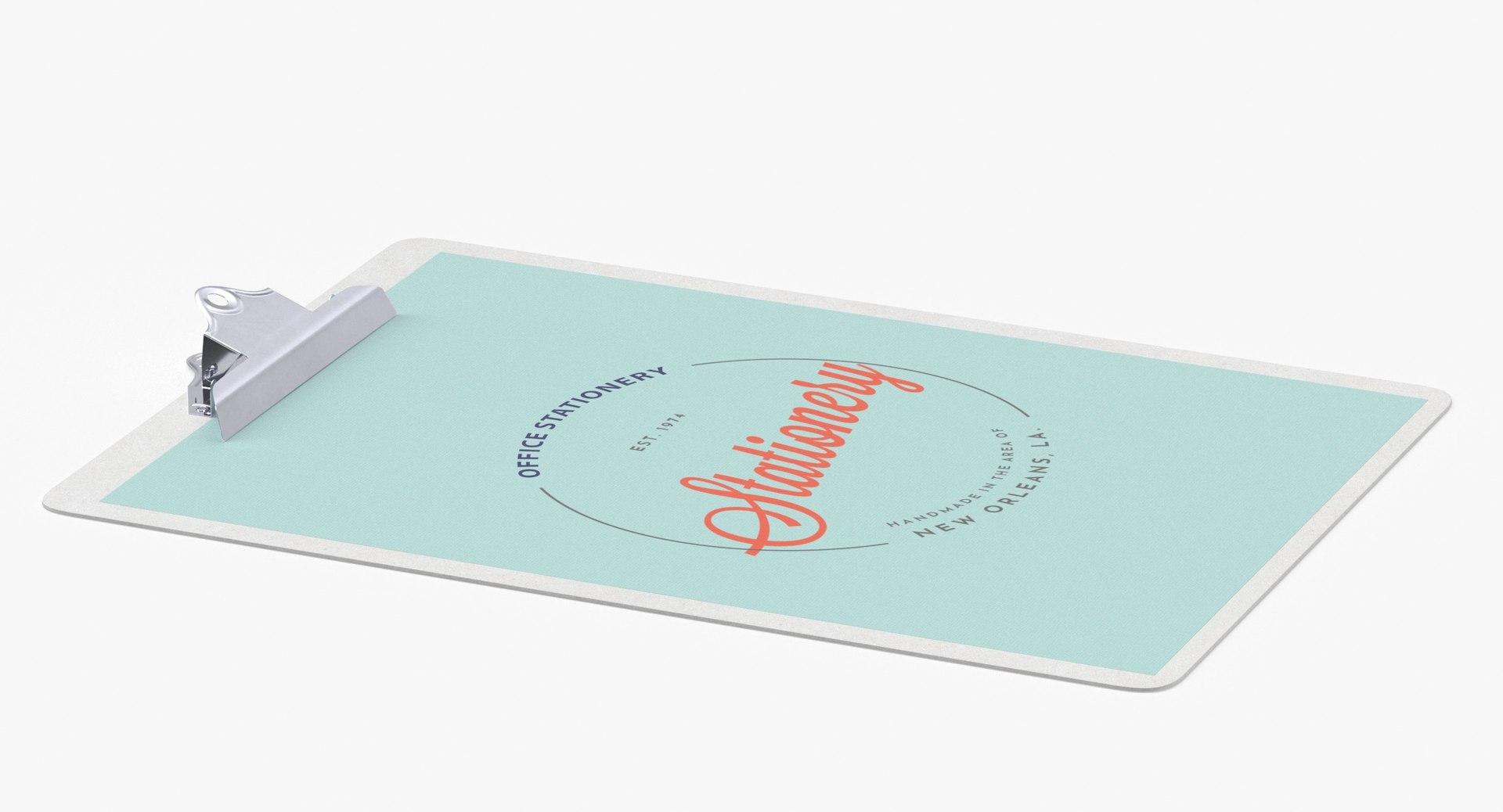 Office Stationary Clipboard Type 02 Different Poses Blank And Generic ...