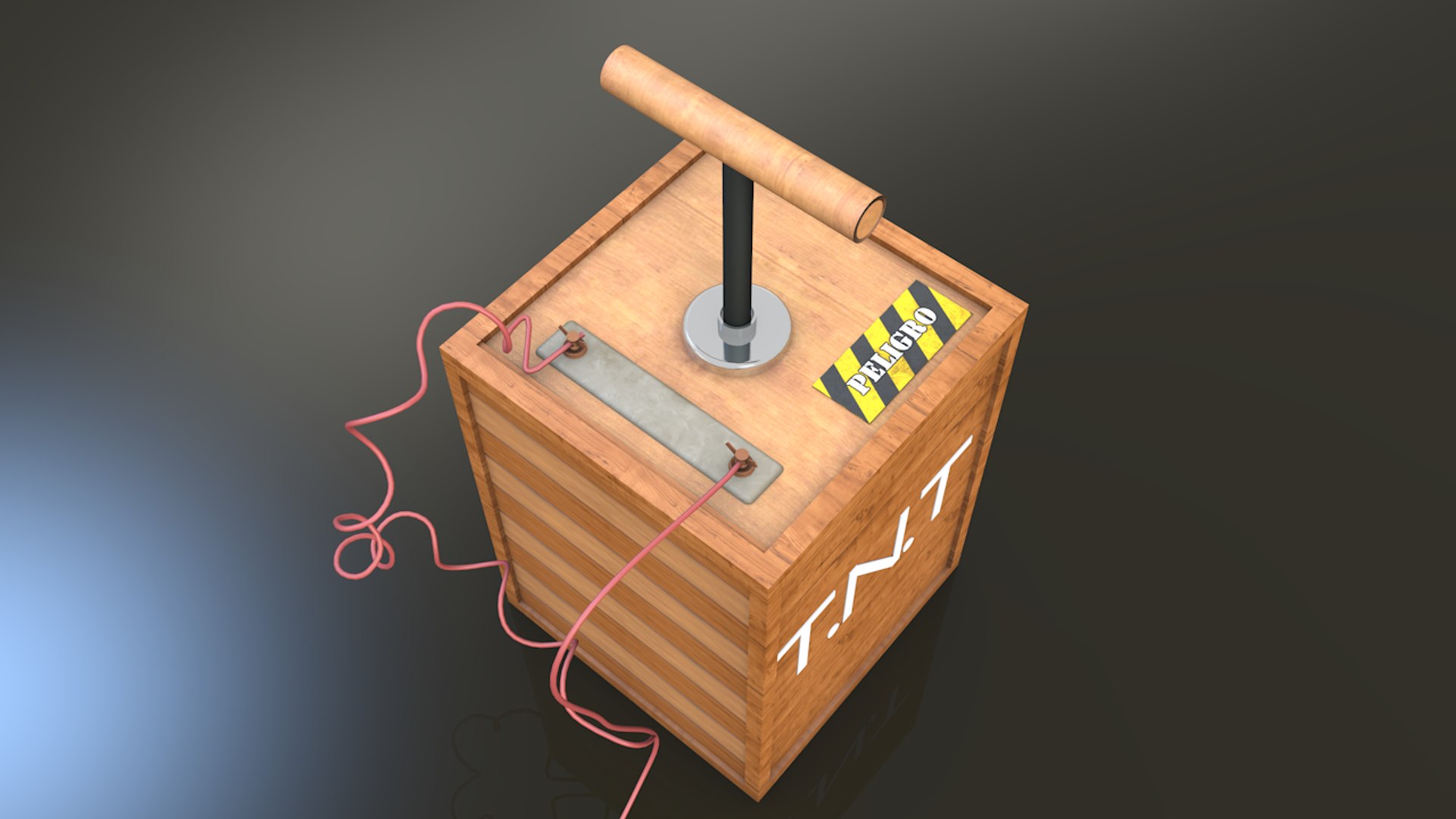 tnt detonator c4d