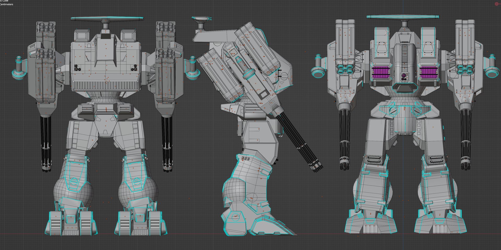 ADR-04-Mk XV Super Defender 3D - TurboSquid 2130807