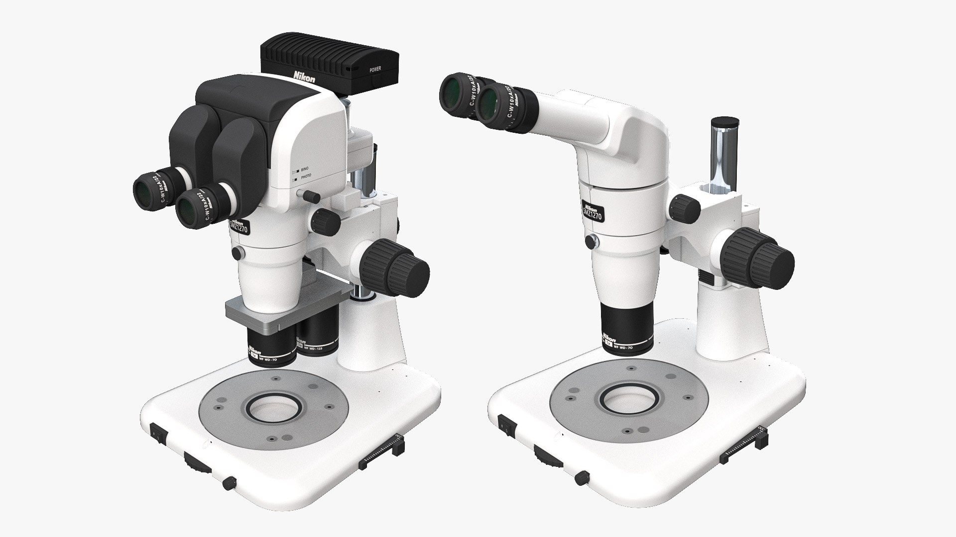Nikon Stereo Microscopes Collection Model - TurboSquid 2177604