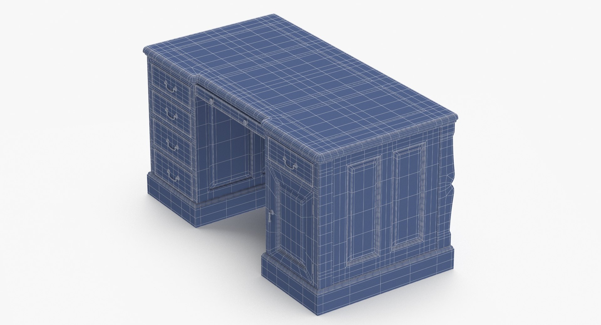 Desks Type 04 3D Model - TurboSquid 2194127