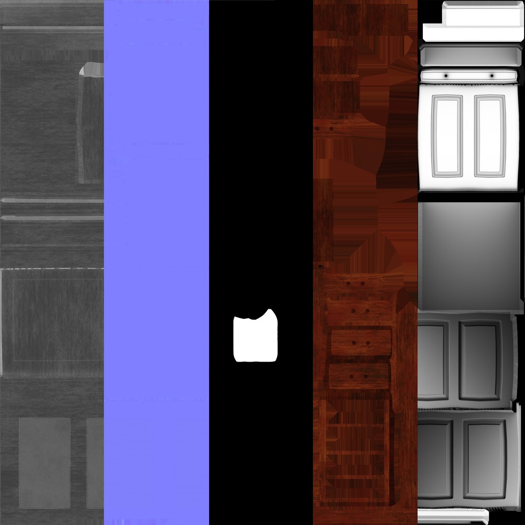 Desks Type 04 3D Model - TurboSquid 2194127