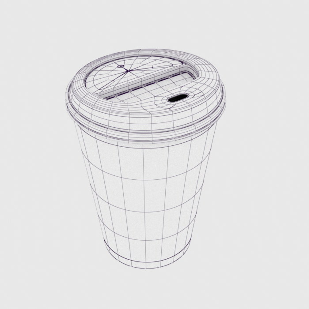 3D Coffee Cup Model - TurboSquid 1518707