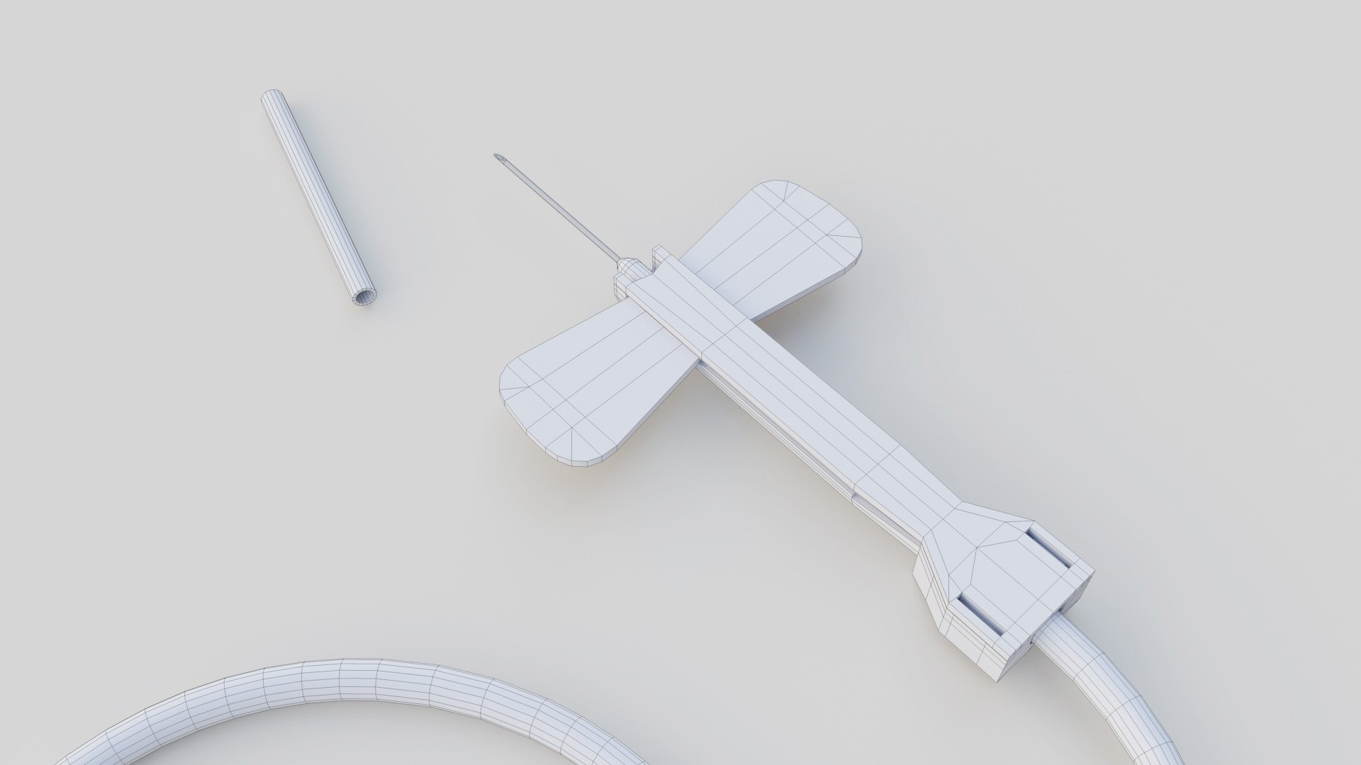 Cannula Needle 3D Model - TurboSquid 2109243