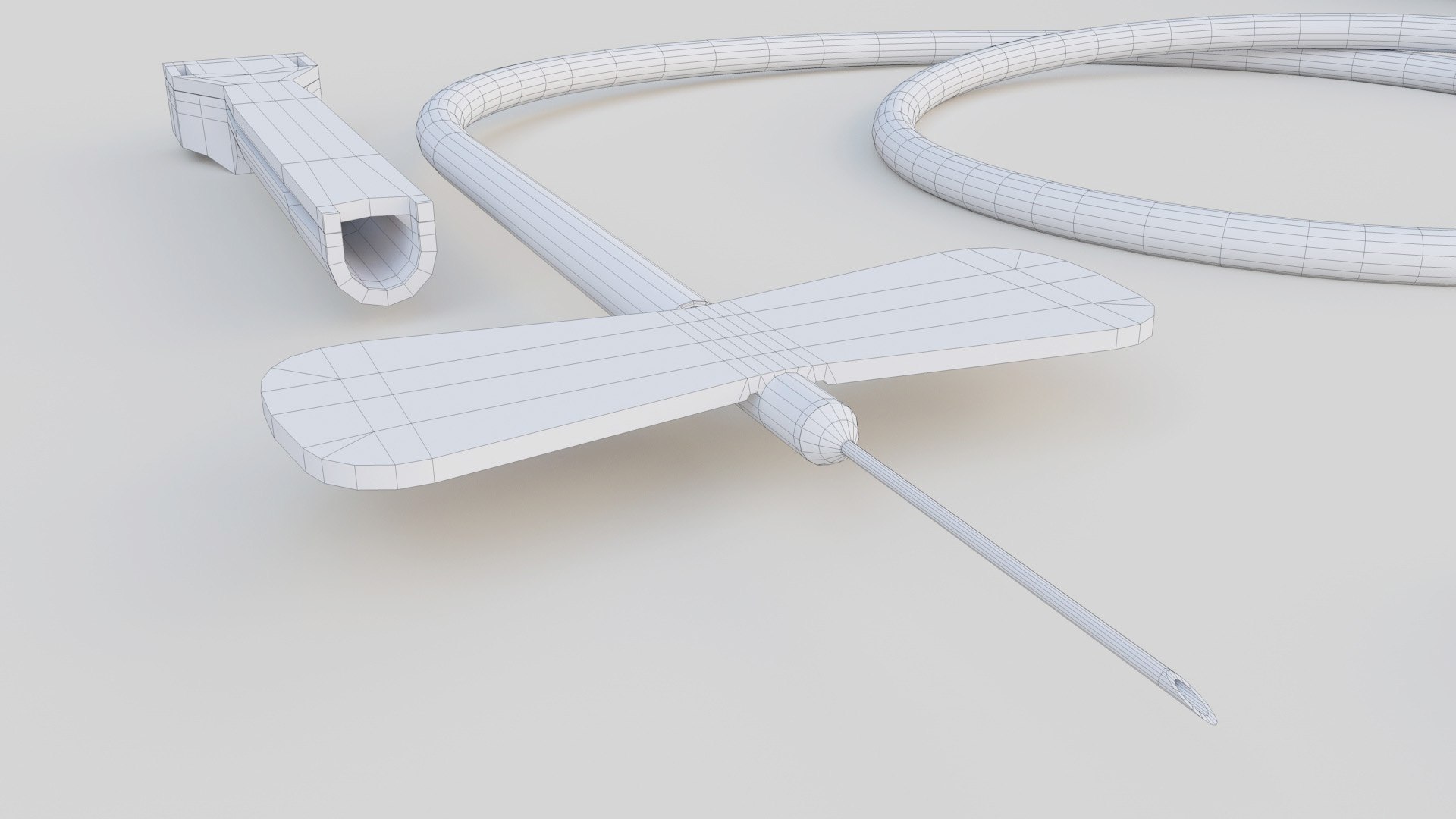 Cannula Needle 3D Model - TurboSquid 2109243