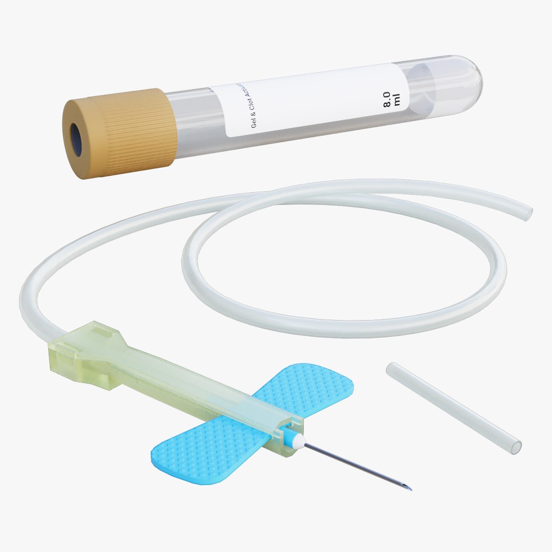 Cannula Needle 3D Model - TurboSquid 2109243