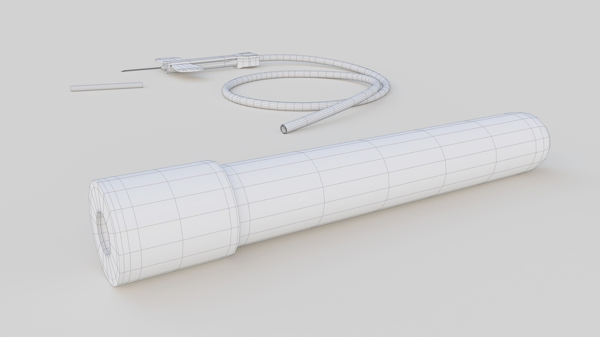 Cannula Needle 3D Model - TurboSquid 2109243