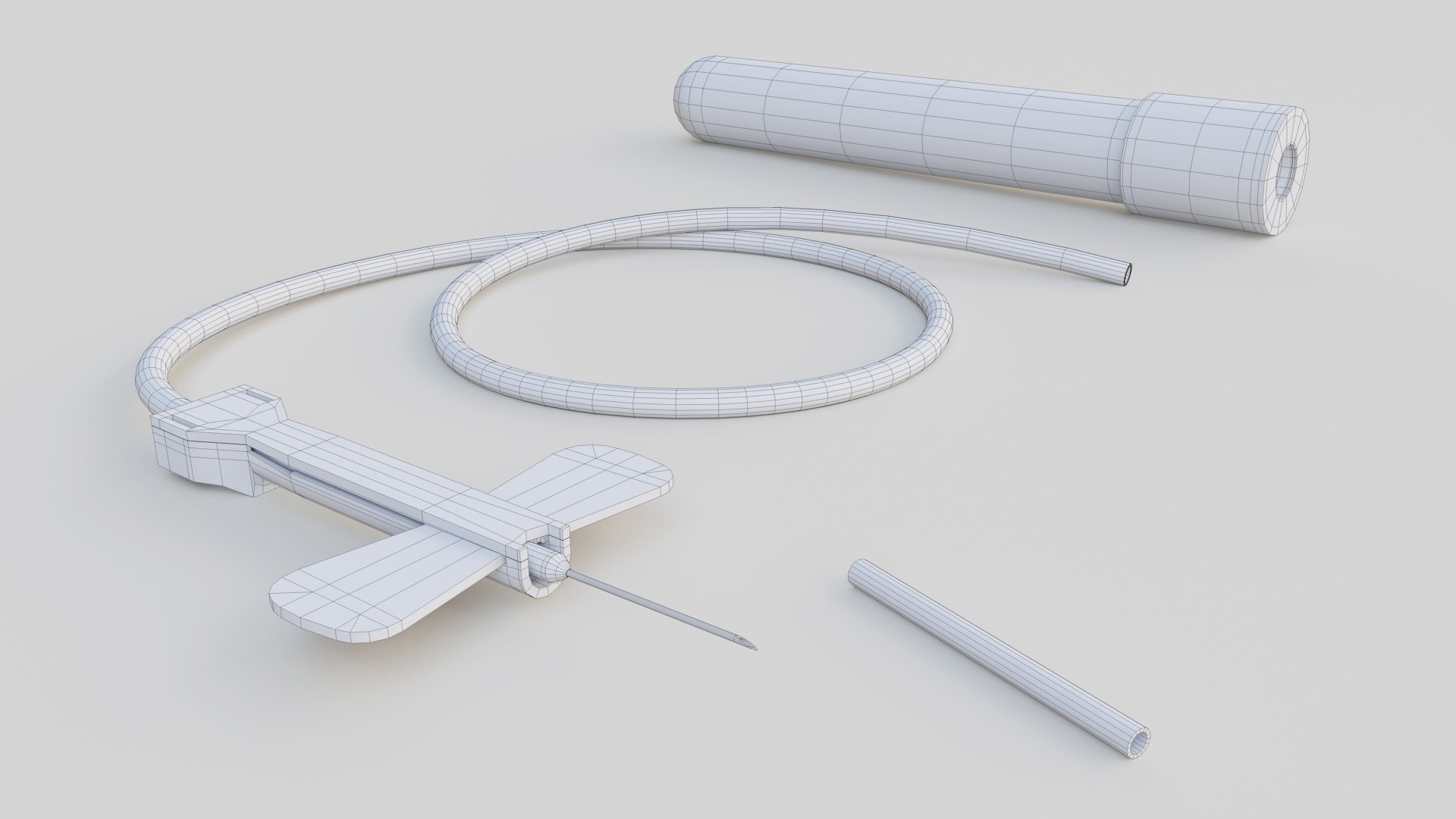 Cannula Needle 3D Model - TurboSquid 2109243