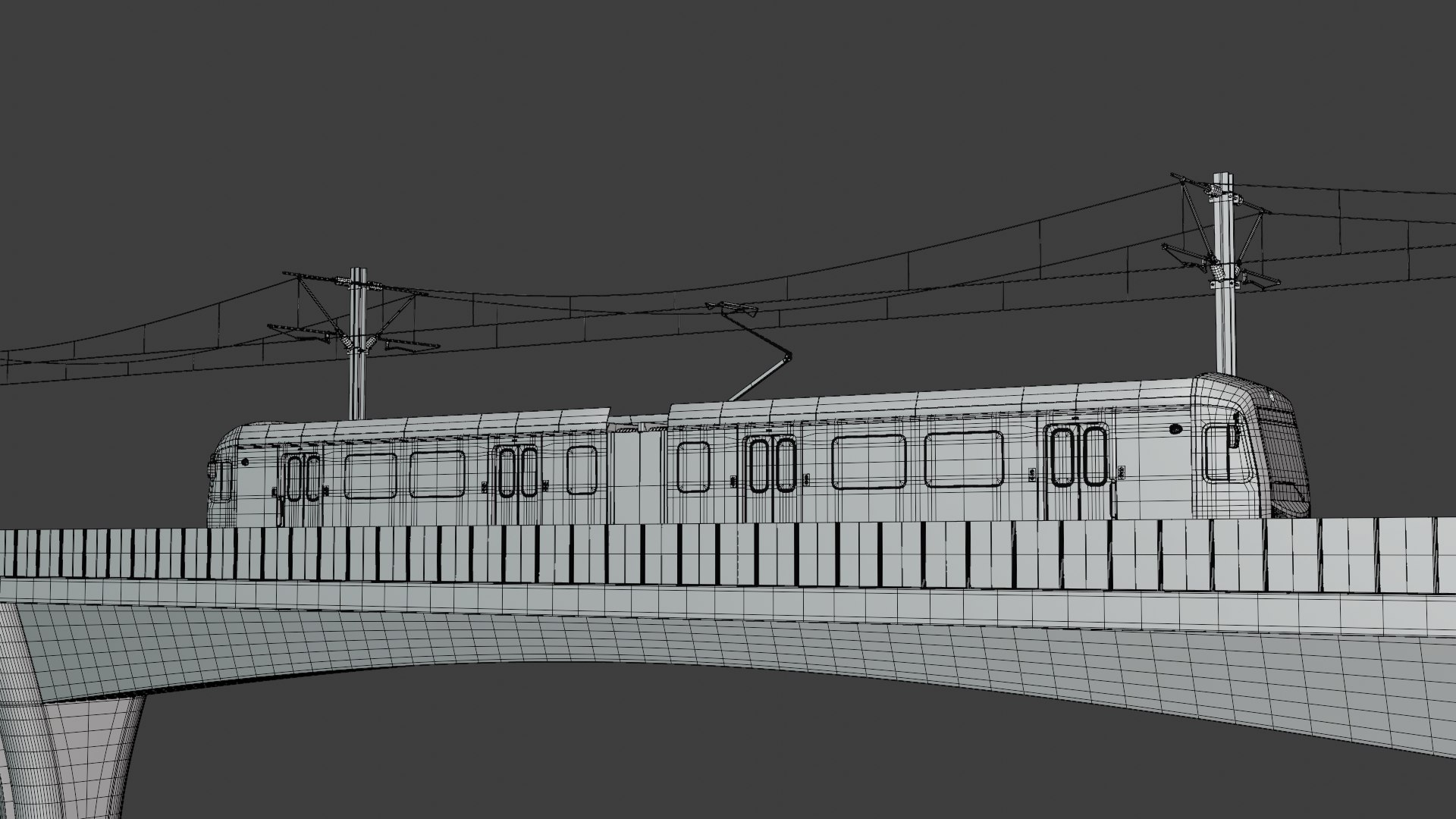 LA Light Rail Bridge 3D Model - TurboSquid 2176205
