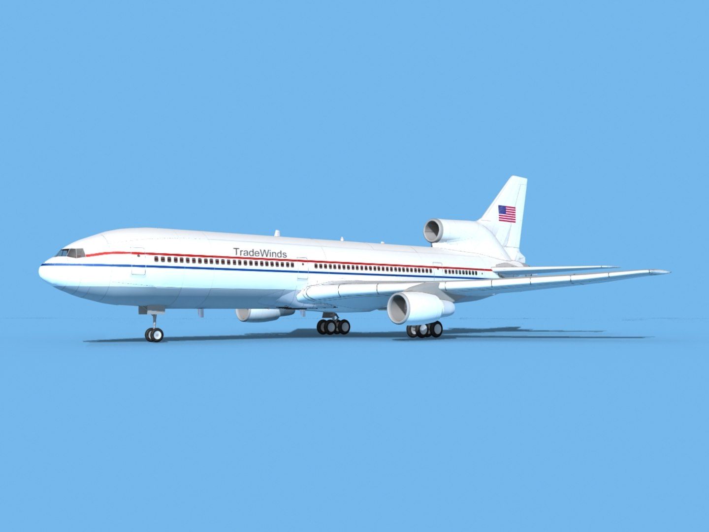 3D Lockheed L-1011-10 Model - TurboSquid 1488953