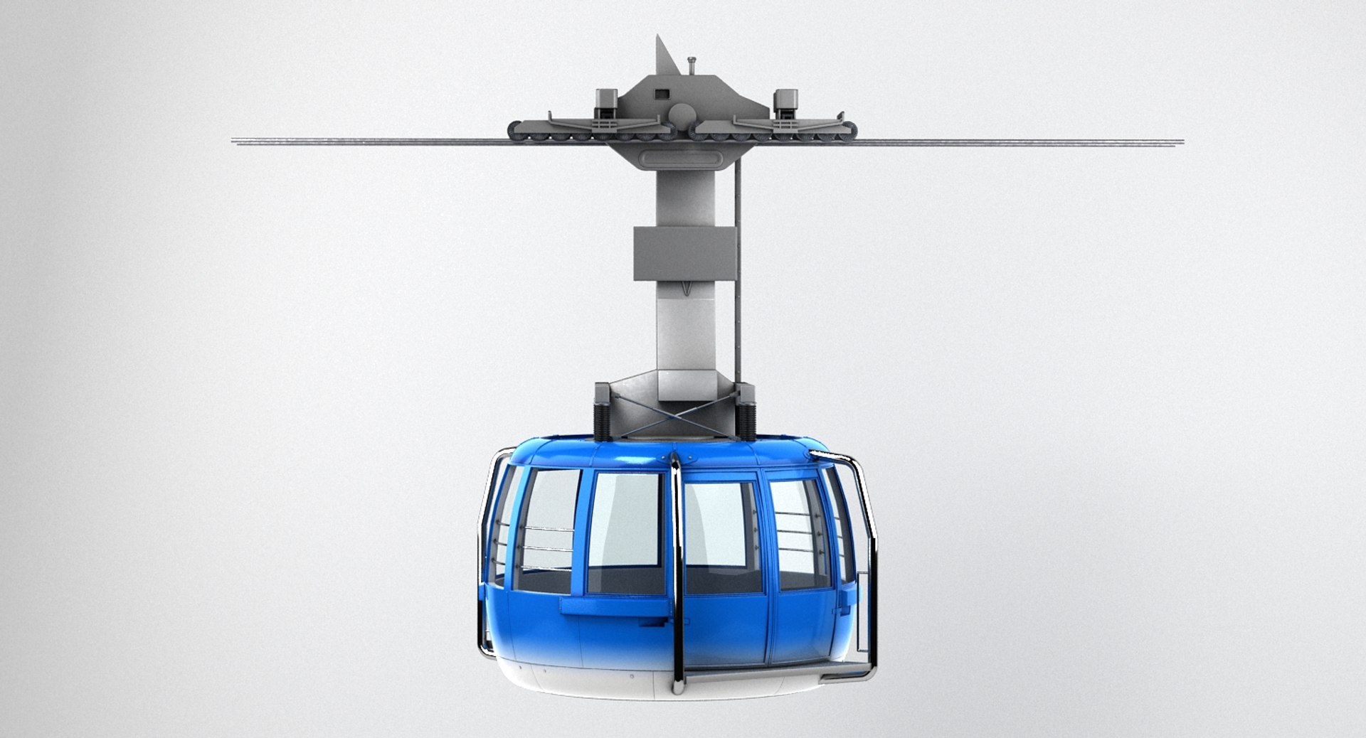 3D Cable Way Car - TurboSquid 1264231