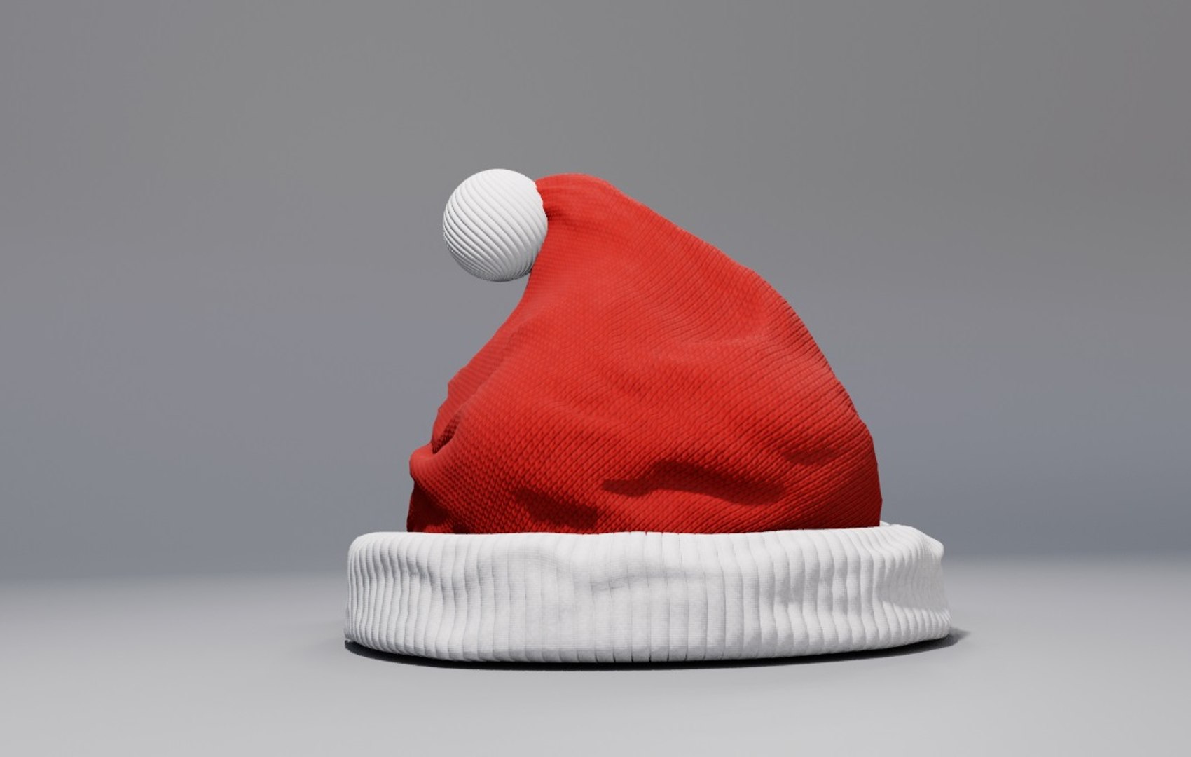 Christmas Santa Claus Hat 3D Model - TurboSquid 1647767