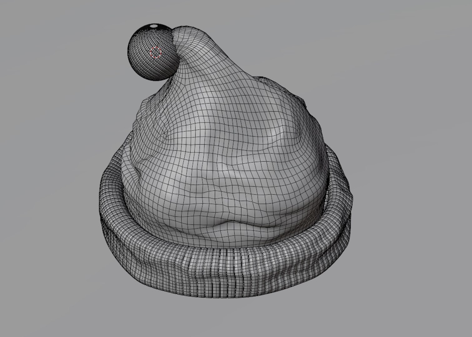 Christmas Santa Claus Hat 3D Model - TurboSquid 1647767