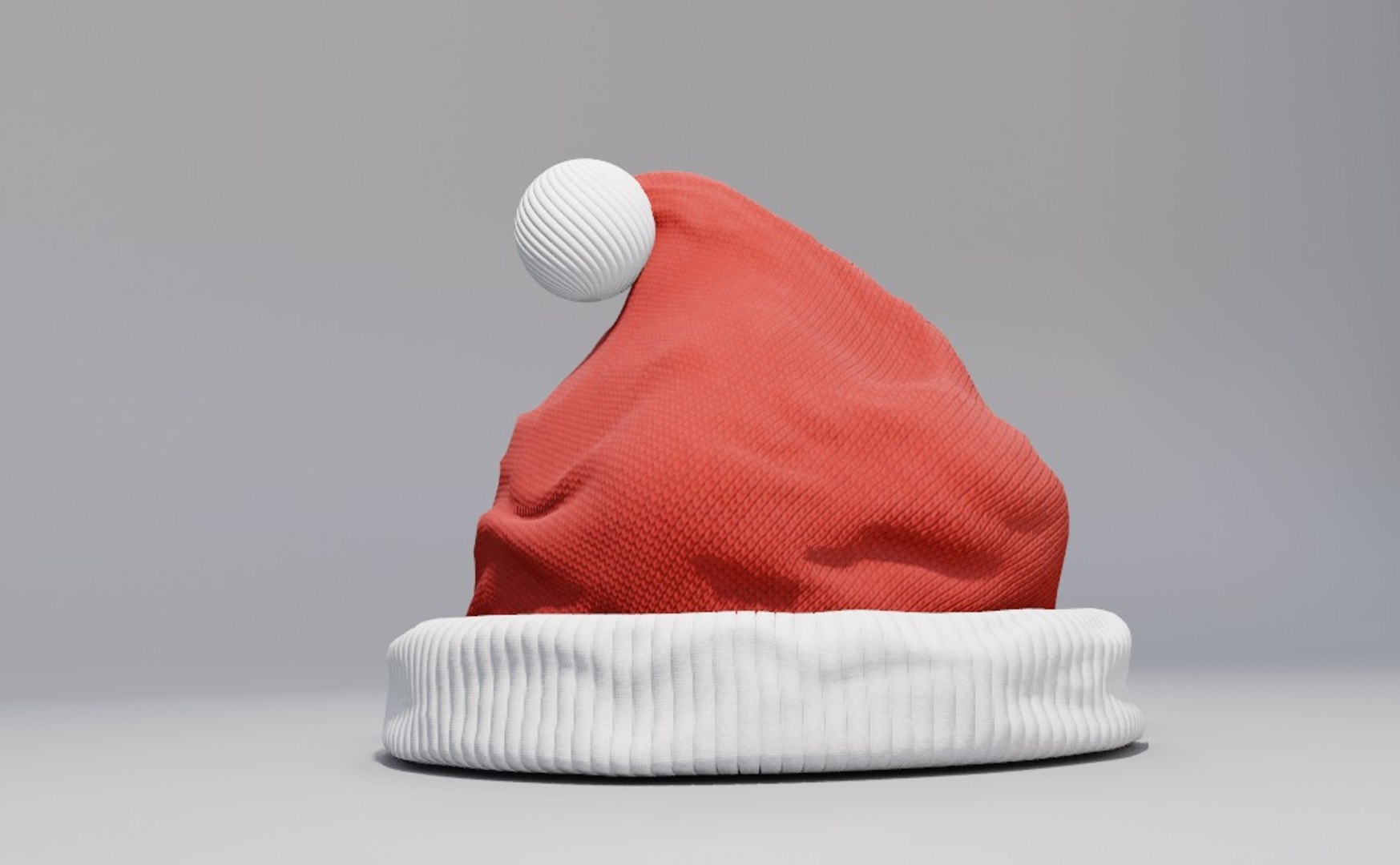 Christmas Santa Claus Hat 3D Model - TurboSquid 1647767