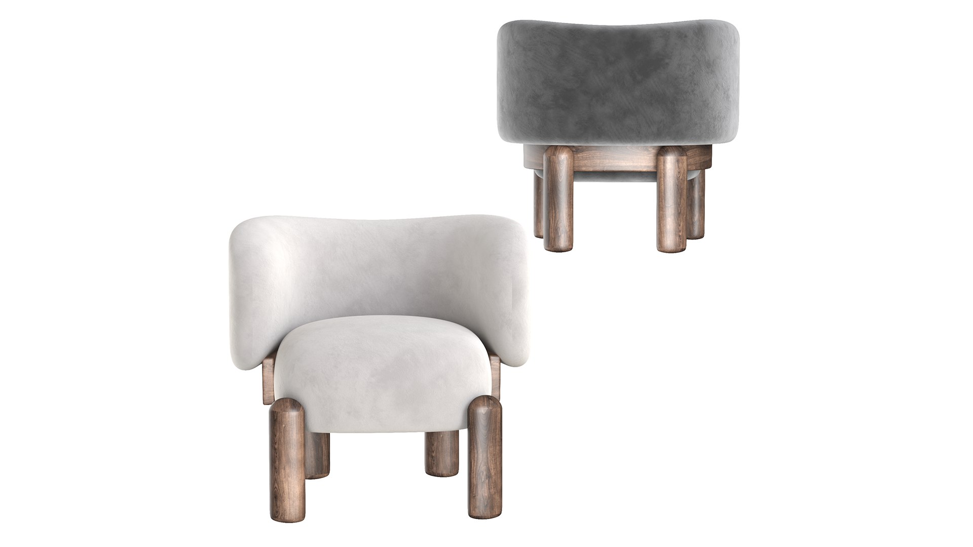 MOON Chair By Philippe Hurel 3D - TurboSquid 2338784