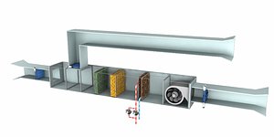 Air ahu fan 3D model - TurboSquid 1275310