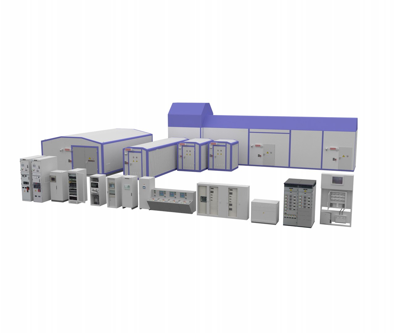 3D engineering cabinets - TurboSquid 1588831