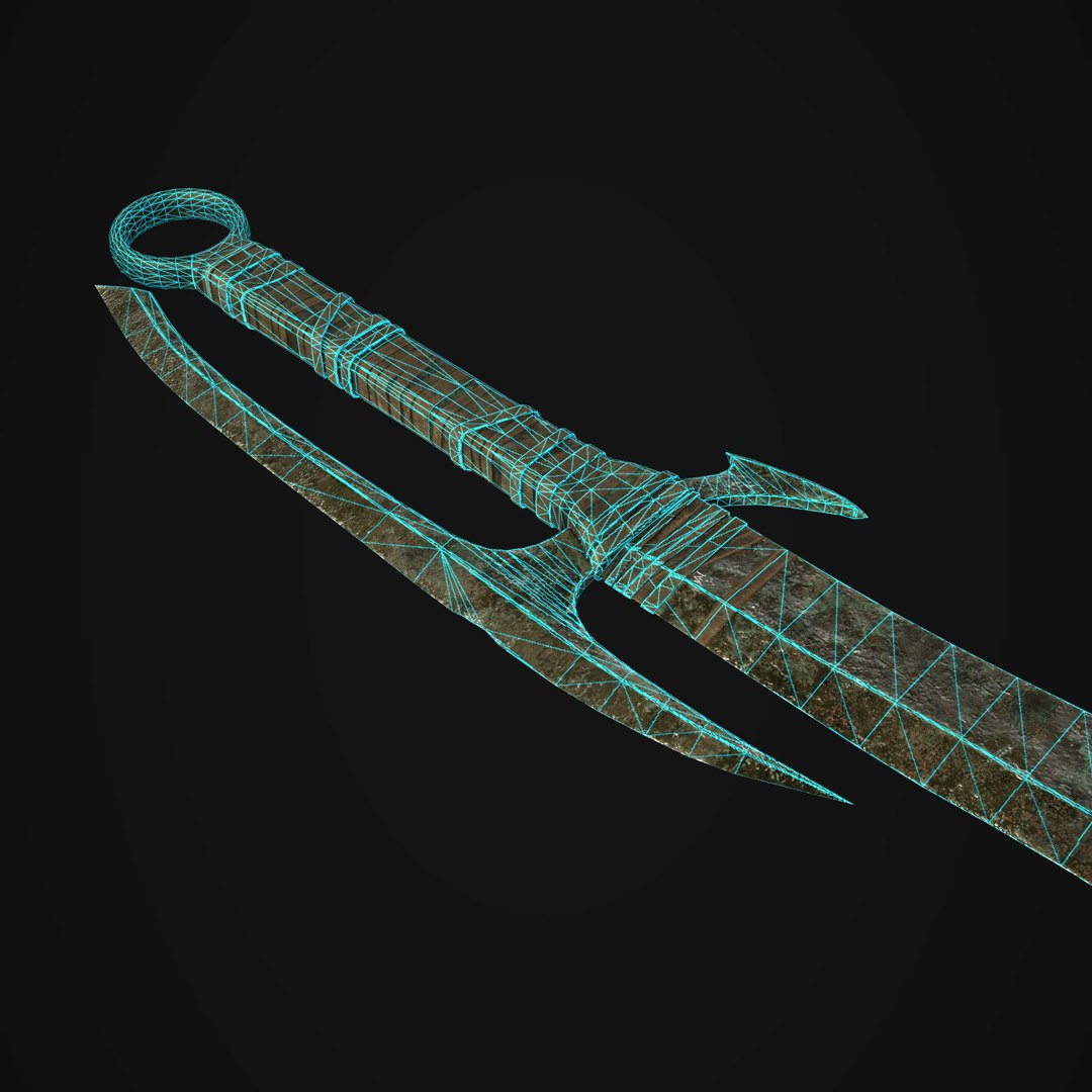Orc Sword 3D Model - TurboSquid 1608151