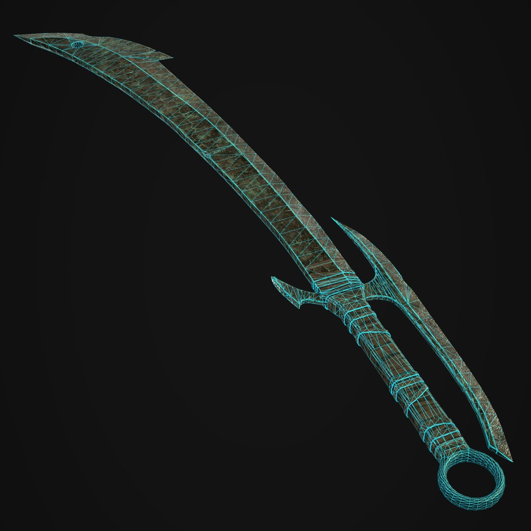 Orc Sword 3D Model - TurboSquid 1608151