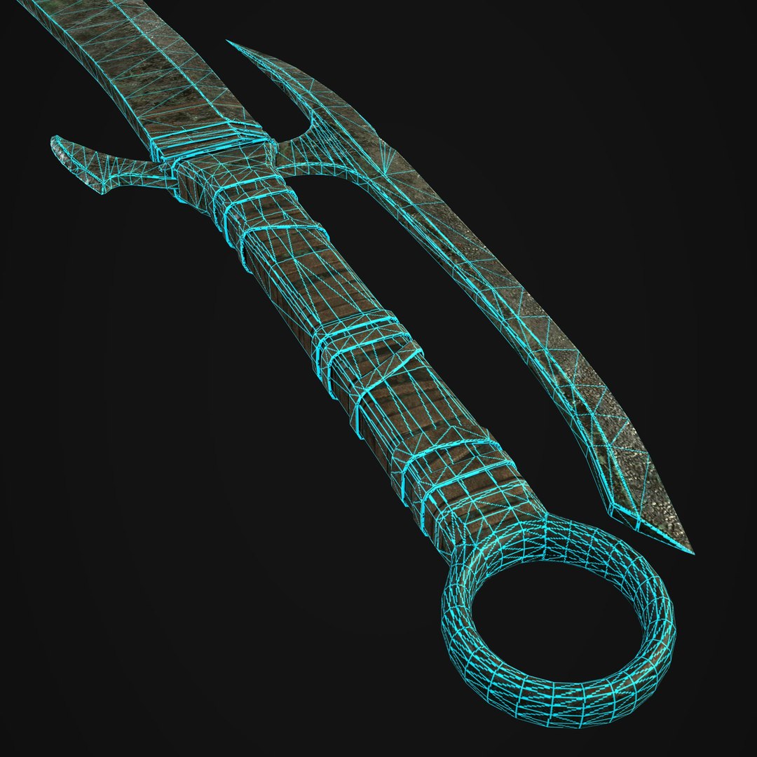 Orc Sword 3D Model - TurboSquid 1608151