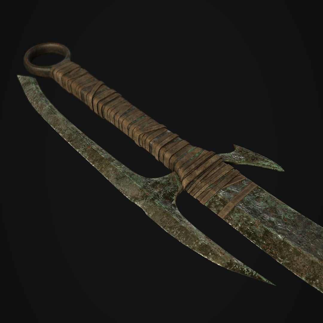 Orc Sword 3D Model - TurboSquid 1608151