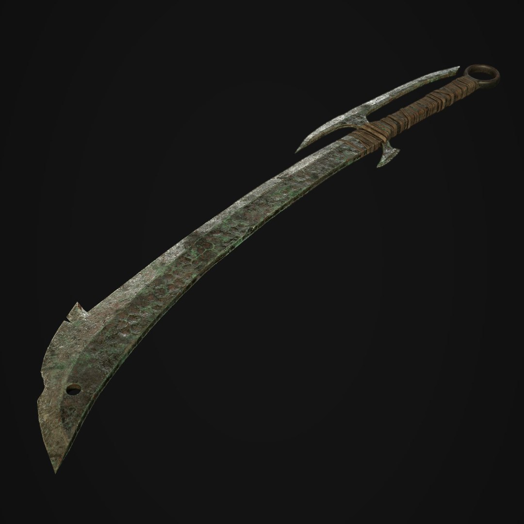 Orc Sword 3D Model - TurboSquid 1608151