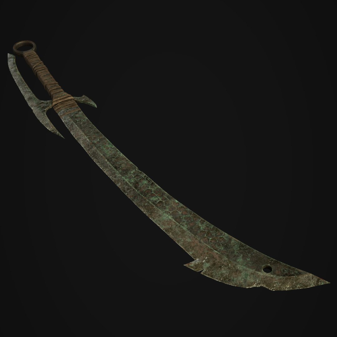 Orc Sword 3D Model - TurboSquid 1608151