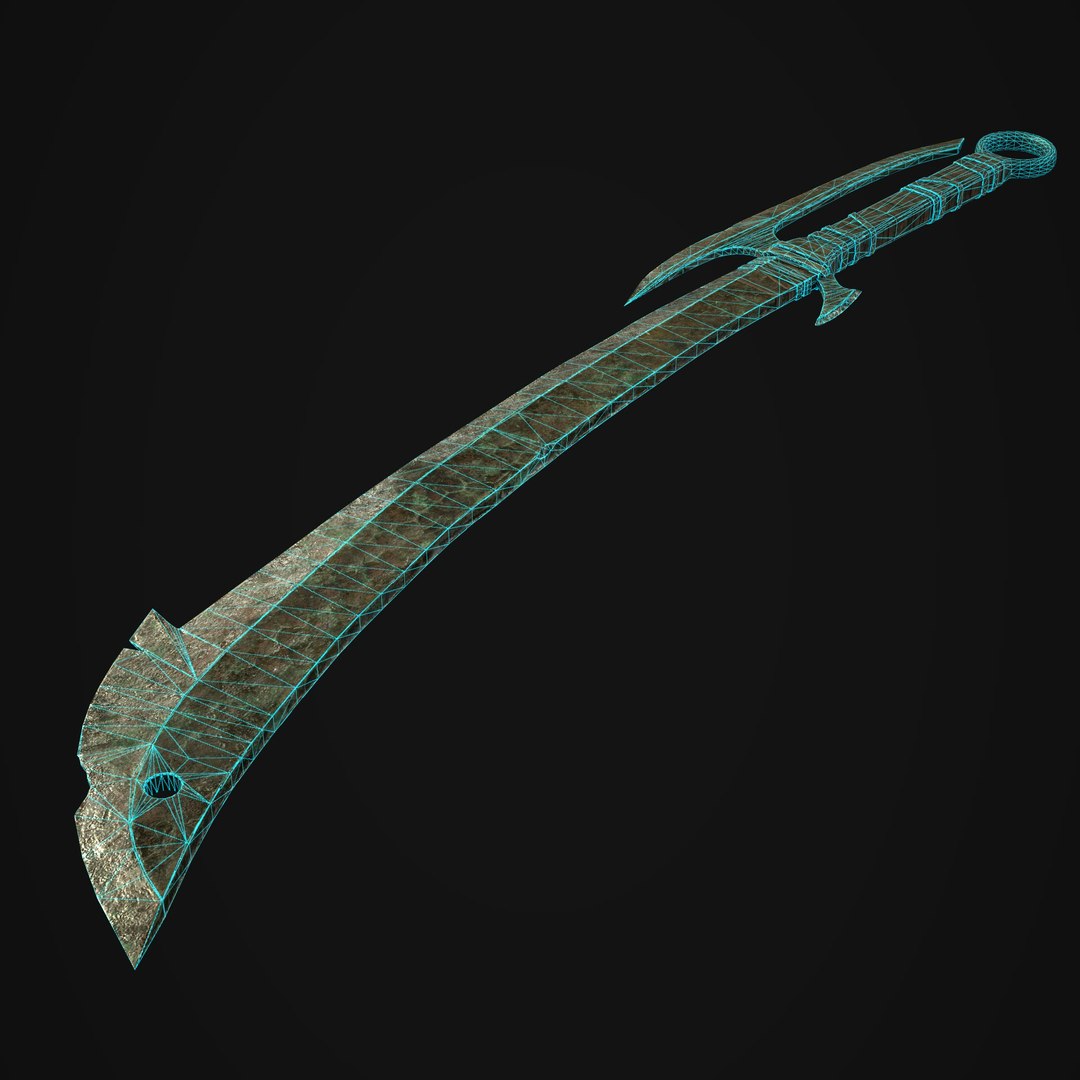 Orc Sword 3D Model - TurboSquid 1608151