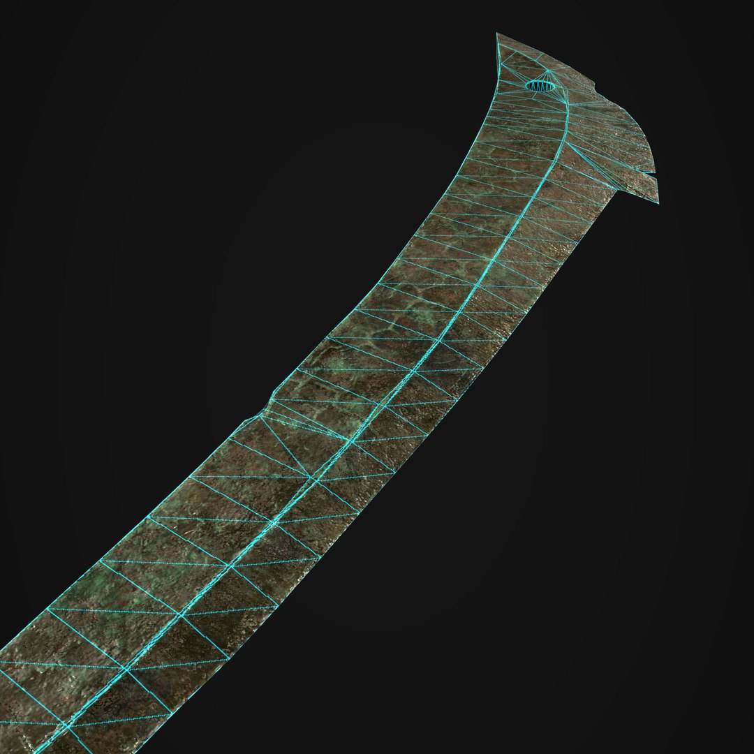 Orc Sword 3D Model - TurboSquid 1608151