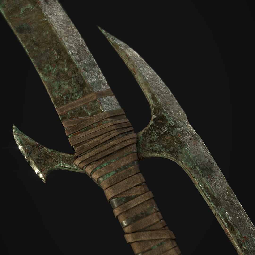 Orc Sword 3D Model - TurboSquid 1608151