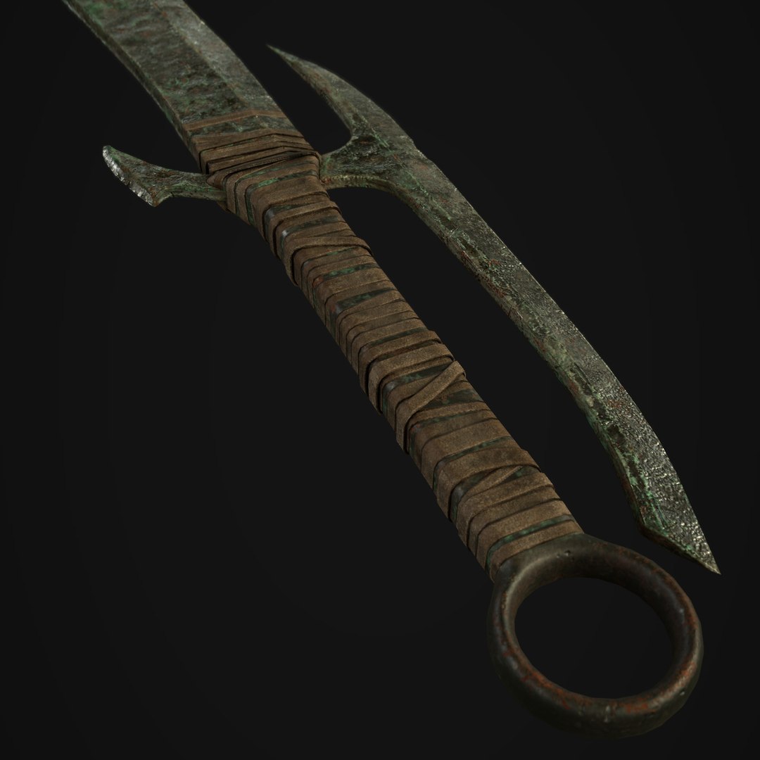 Orc Sword 3D Model - TurboSquid 1608151